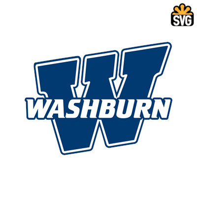 Washburn University Athletics Logo SVG Digital Download, Washburn ...