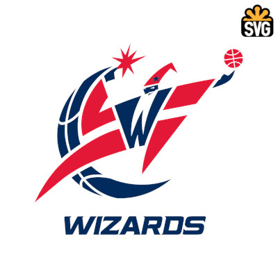 Washington Wizards Logo SVG Digital Download, Washington Wizards Logo ...