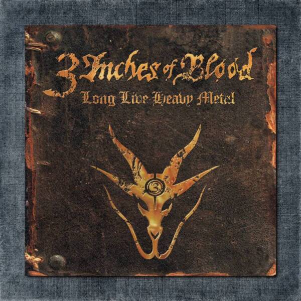 3 Inches of Blood Back Patch, 3 Inches of Blood Long Live Heavy Metal ...