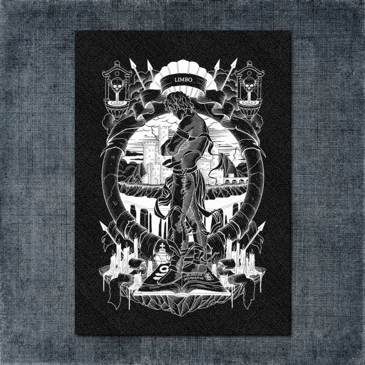 7 Deadly Sins, Back Patch, 7 Deadly Sins, Limbo, Black, Big Back Patch ...