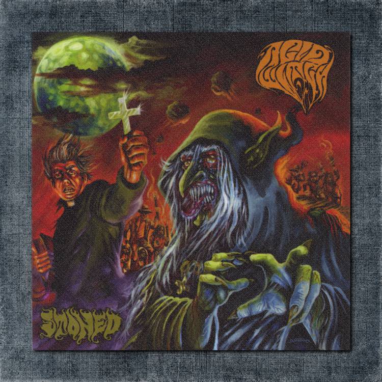 Acid Witch Back Patch, Acid Witch – Stoned Big Back Patch – Hobbyware Shop