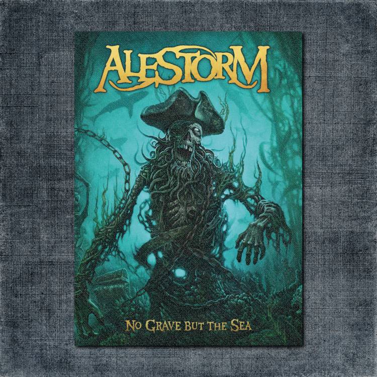 Alestorm Back Patch, Alestorm – No Grave But The Sea Big Back Patch ...