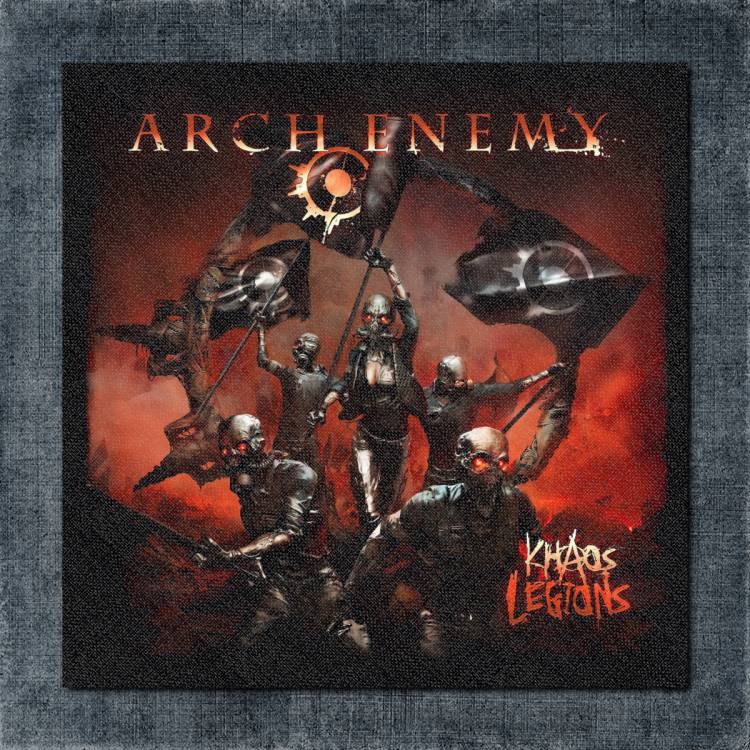 Arch Enemy Back Patch, Arch Enemy – Khaos Legions Big Back Patch ...