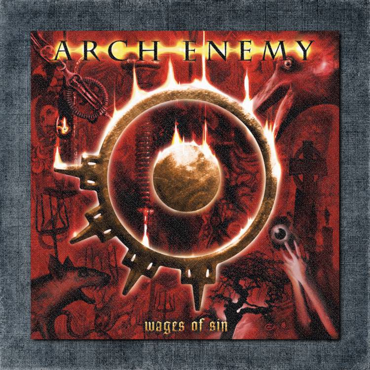 Arch Enemy Back Patch, Arch Enemy – Wages of Sin Big Back Patch ...