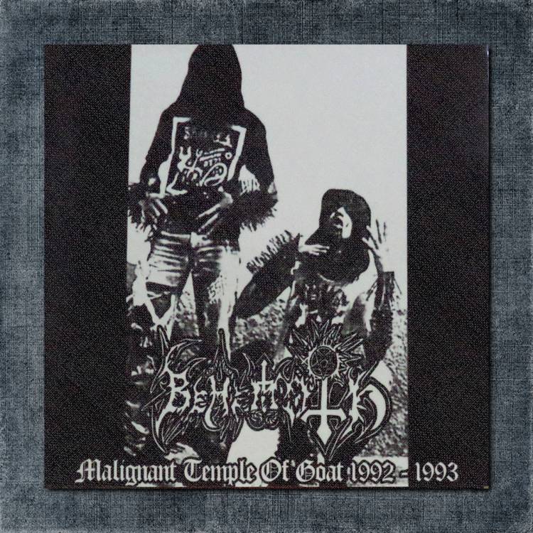 Behemoth Back Patch, Behemoth – Malignant Temple Of Goat Big Back Patch ...