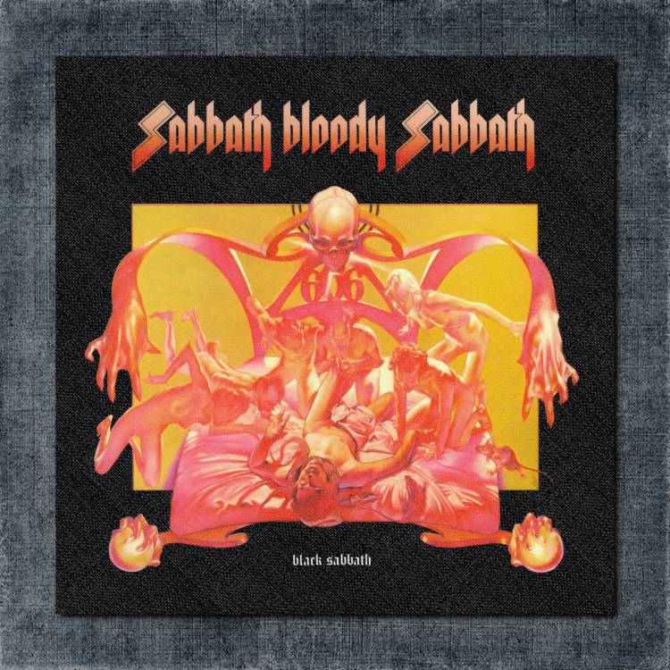 Black Sabbath Back Patch, Black Sabbath, Sabbath Bloody Sabbath Big ...
