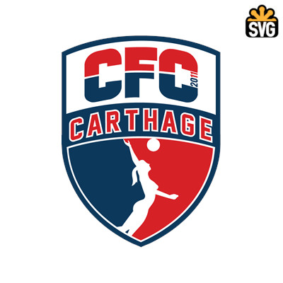 Club Feminin De Carthage Logo SVG Digital Download, Club Feminin De ...