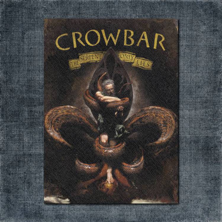 Crowbar Back Patch, Crowbar – The Serpent Only Lies Big Back Patch ...