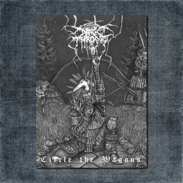 Darkthrone Back Patch, Darkthrone – Circle the Wagons Big Back Patch ...