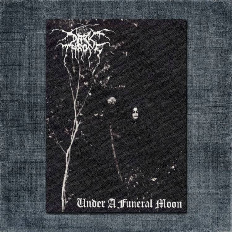 Darkthrone Back Patch, Darkthrone – Under A Funeral Moon Big Back Patch ...