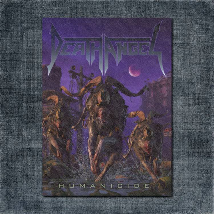 Death Angel Back Patch, Death Angel – Humancide Big Back Patch ...