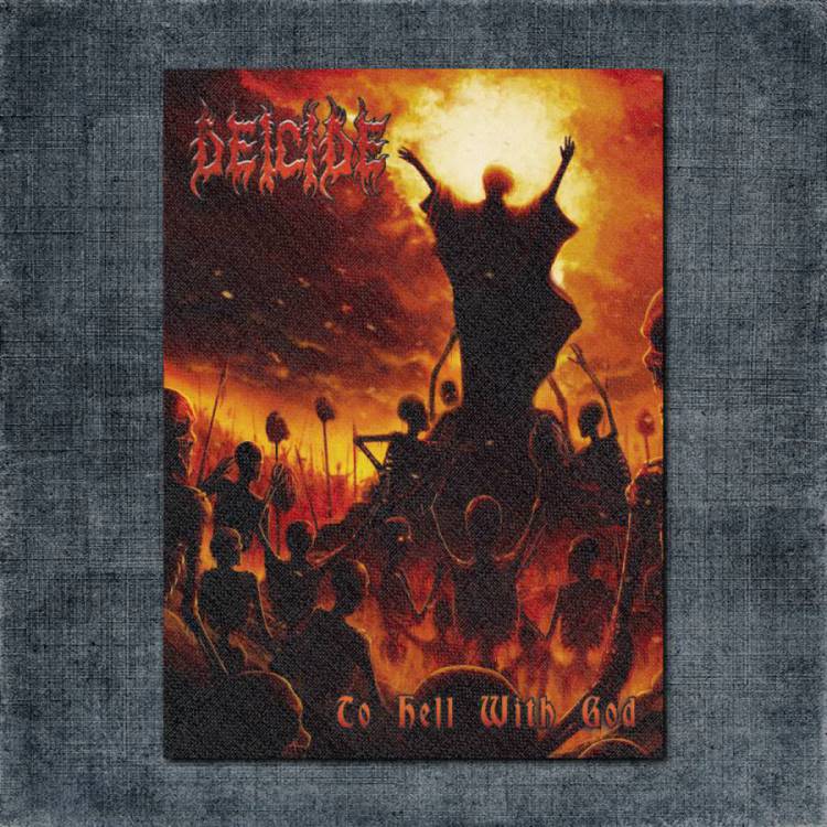 Deicide Back Patch, Deicide – To Hell With God Big Back Patch ...