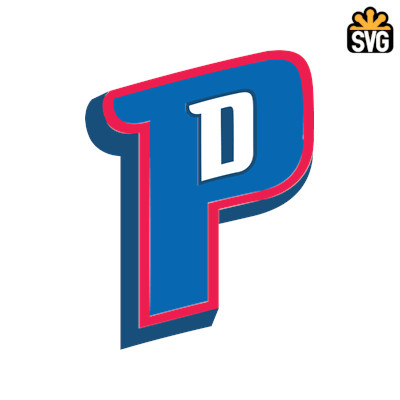 Detroit Pistons Logo SVG Digital Download, Detroit Pistons v3 Logo SVG ...