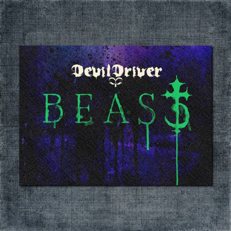 DevilDriver Back Patch, DevilDriver – Beast Big Back Patch – Hobbyware Shop