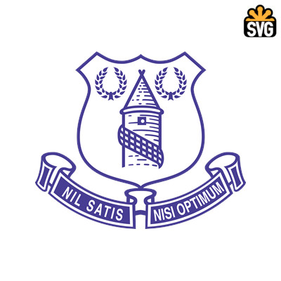 Everton FC Logo SVG Digital Download, Everton FC Logo SVG Vector ...