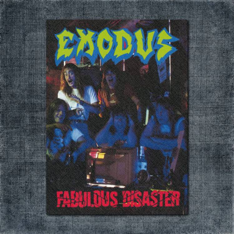 Exodus Back Patch, Exodus – Fabulous Disaster Big Back Patch – Hobbyware Shop