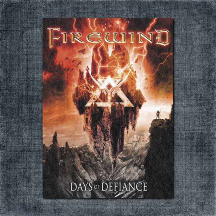 Firewind Back Patch, Firewind – Days of Defiance Big Back Patch ...