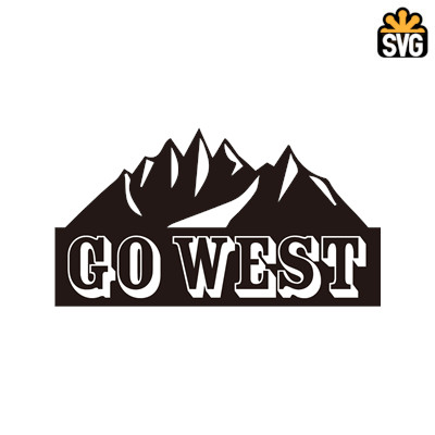 Go West Logo SVG Digital Download, Go West Logo SVG Vector Download ...