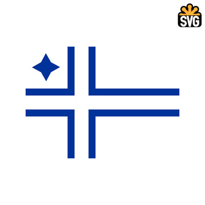 IFK Flagga Logo SVG Digital Download, IFK Flagga Logo SVG Vector ...