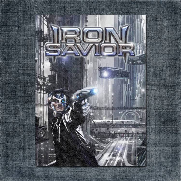 Iron Savior Back Patch, Iron Savior – Megatropolis Big Back Patch ...
