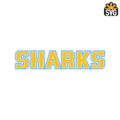 Long Island Sharks Logo SVG Digital Download, Long Island Sharks v2 ...