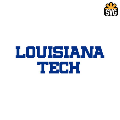 Louisiana Tech Athletics Logo SVG Digital Download, Louisiana Tech ...