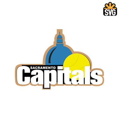 Sacramento Capitals Logo SVG Digital Download, Sacramento Capitals Logo ...