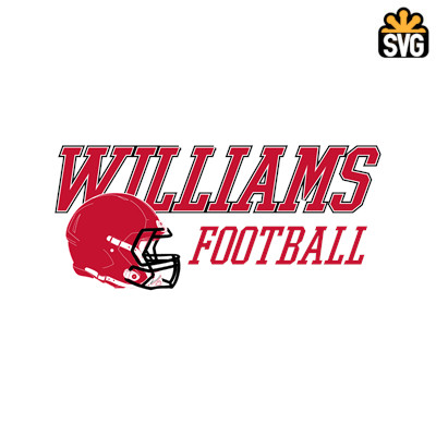 Williams Football Logo SVG Digital Download, Williams Football Logo SVG ...