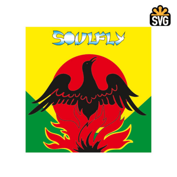 Soulfly SVG Digital Download, Soulfly II Primitive Logo SVG Vector ...