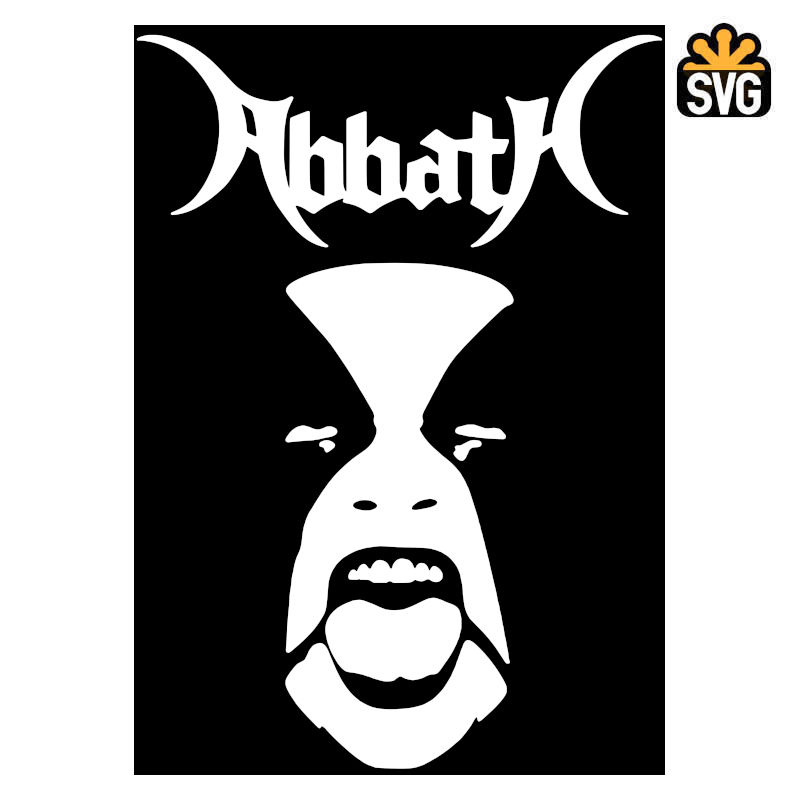 Abbath SVG Digital Download, Abbath Artwork SVG Vector Download File ...