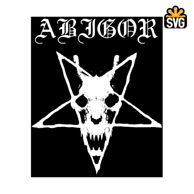 Abigor SVG Digital Download, Abigor Goat Artwork SVG Vector Download ...