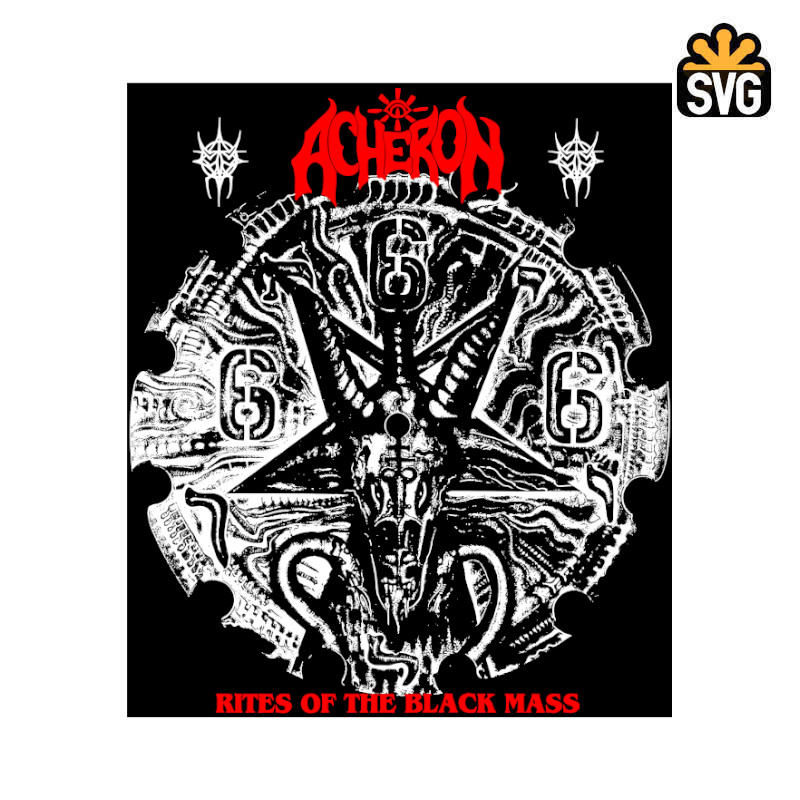 Acheron Hate SVG Digital Download, Acheron Logo SVG Vector Download ...