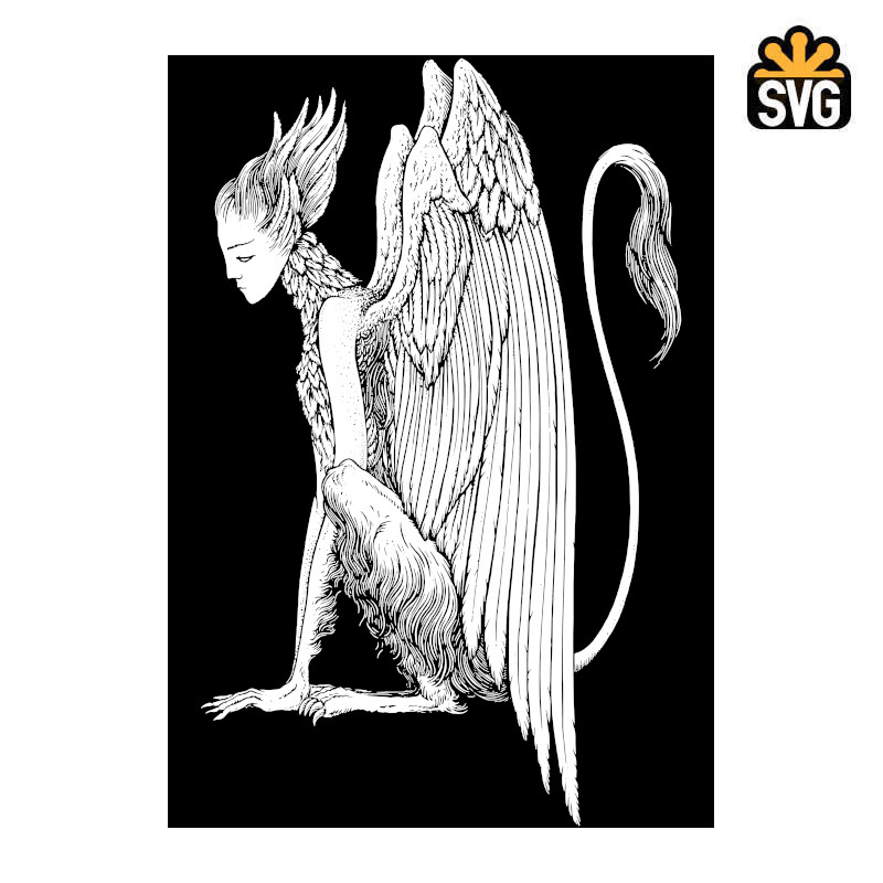 Alcest SVG Digital Download, Alcest Spiritual SVG Vector Download File ...