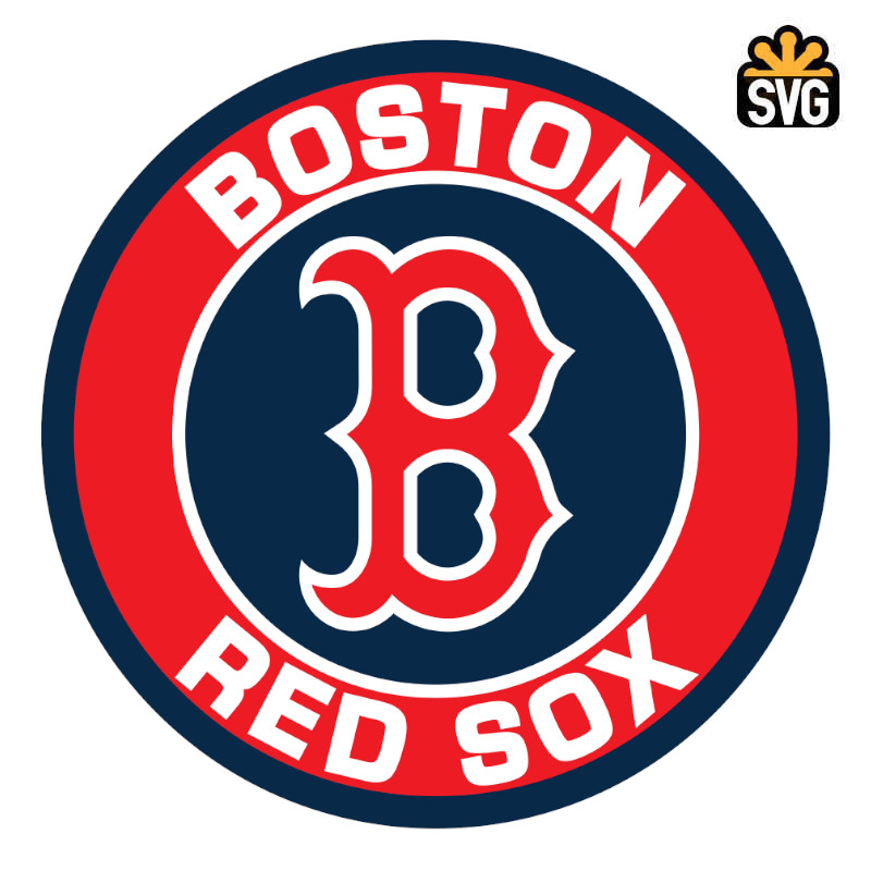 Boston Red Sox Baseball Logo SVG Vector Download File – Hobbyware Shop