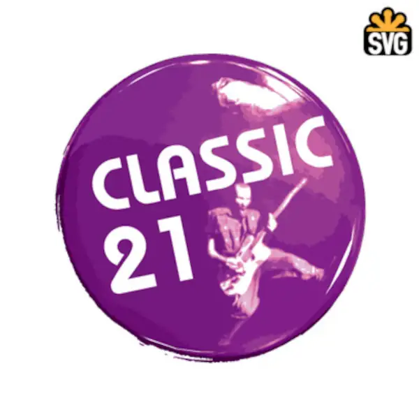 Classic 21 Logo SVG Digital Download, Classic 21 Logo SVG Vector ...