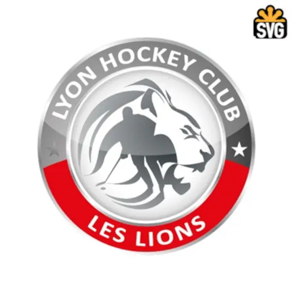 Lyon Hockey Club Logo SVG Digital Download, Lyon Hockey Club Logo SVG ...
