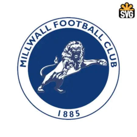 Millwall FC Logo SVG Digital Download, Millwall FC Logo SVG Vector ...